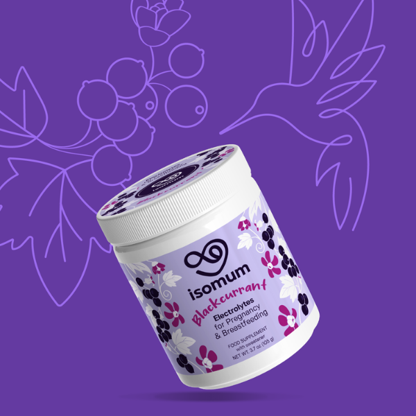 ISOMUM HydroMighty - energy and wellness drink for expecting and new m